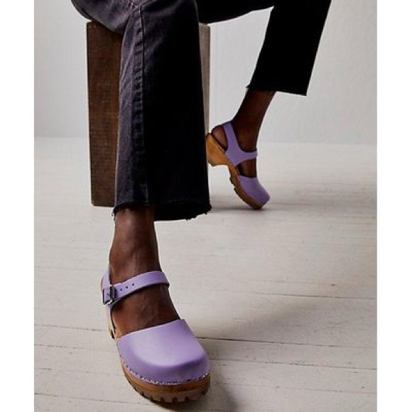 MIA | Shoes | New Free People X Mia Freja Platform Clogs Purple Size 39 ...